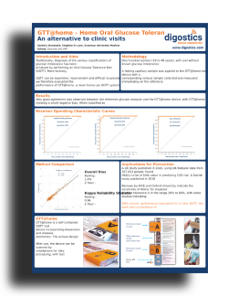 GTT@home - An Alternative to the In-Clinic Oral Glucose Tolerance Test